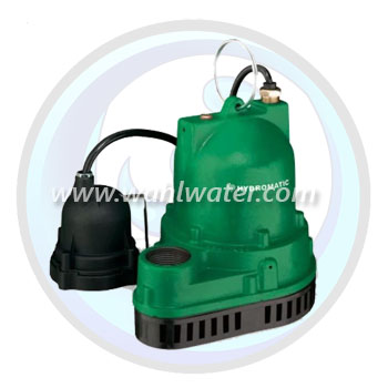 DA110 | Hydromatic Cast Iron Sump Pump | Wahl Water Canada | Free Shipping